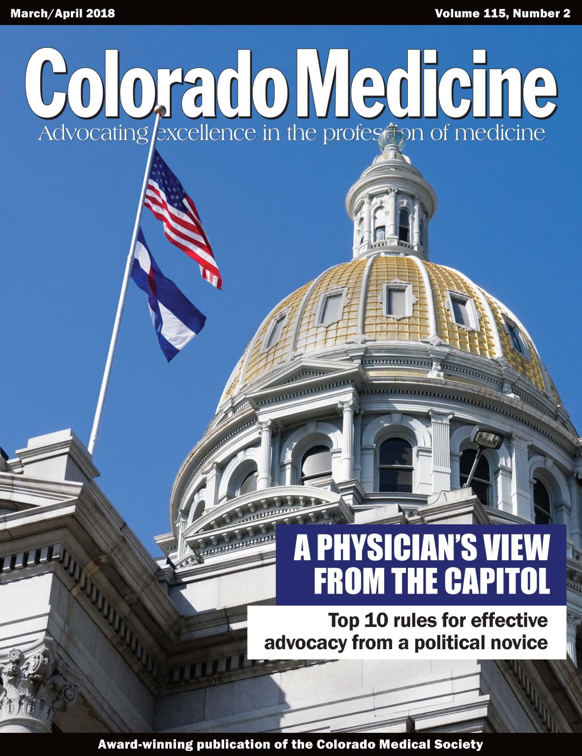 March-April 2018 Colorado Medicine – Colorado Medical Society
