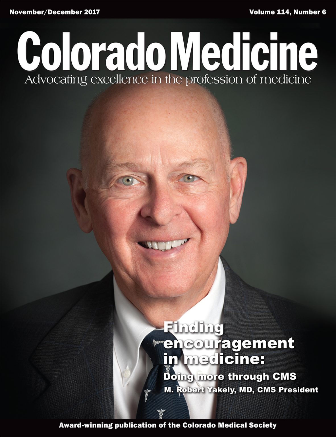 November-December 2017 Colorado Medicine – Colorado Medical Society